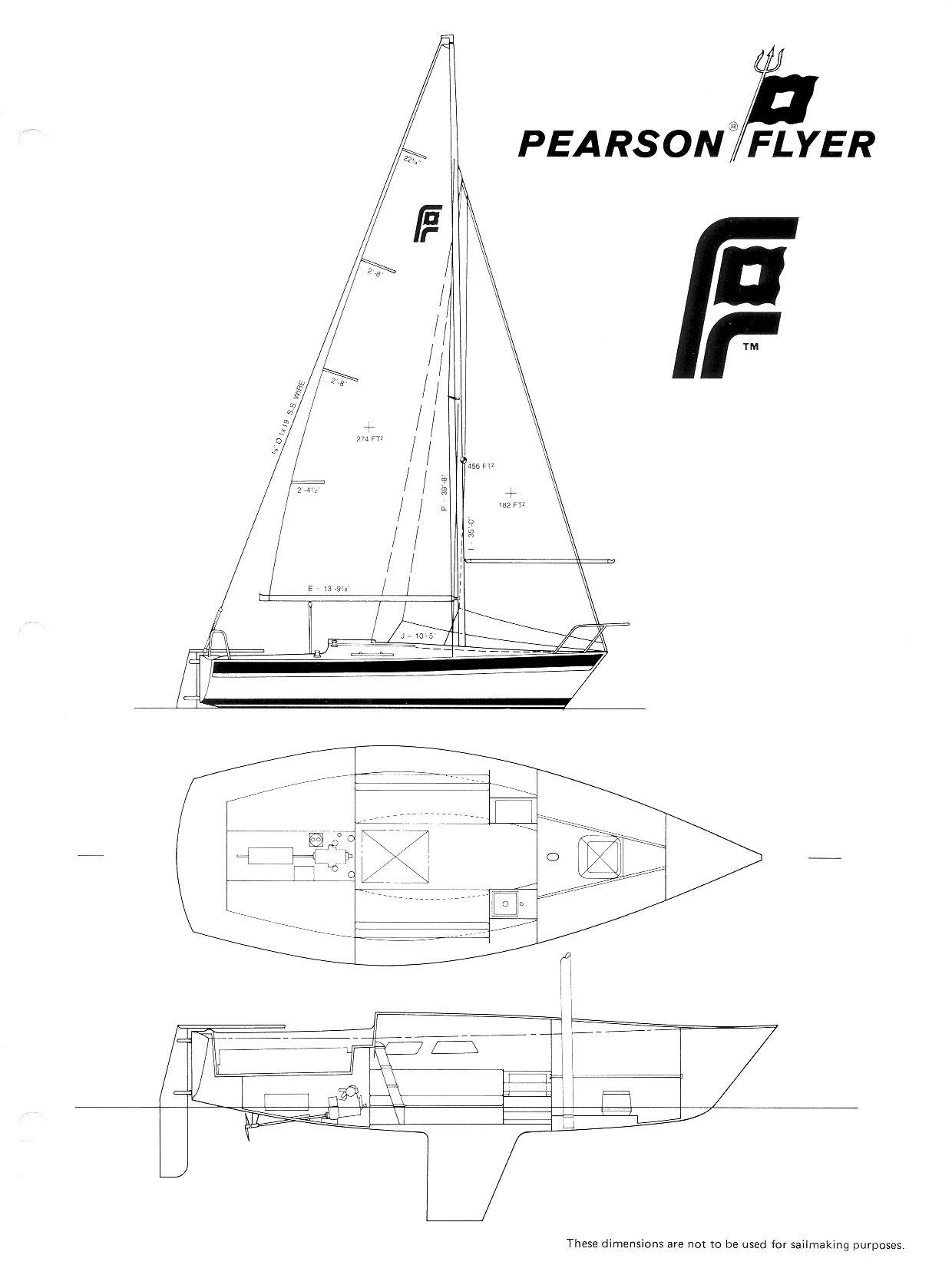 Pearson Yacht Drawings